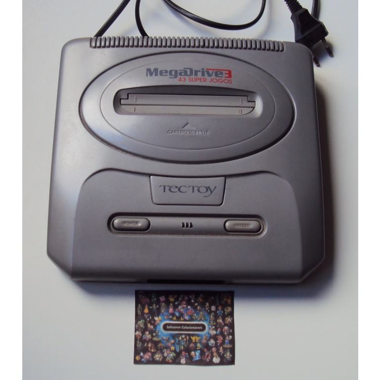 Console Mega Drive 3 com 43 jogos na memória - Funcionando - Usado ...
