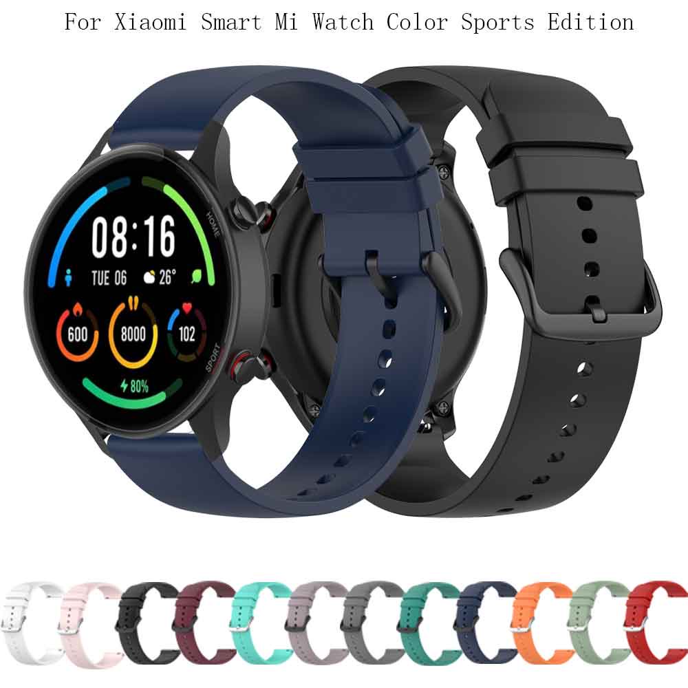 Smartwatch pulseira de silicone para xiaomi mi relógio lite relógio ...