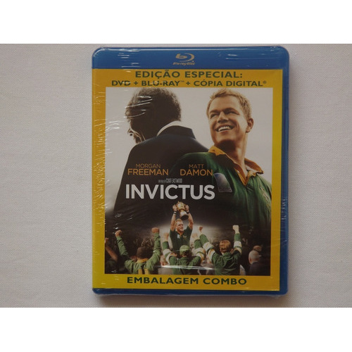 Blu-ray + Dvd Invictus - Novo - Originai - Lacrado | Shopee Brasil