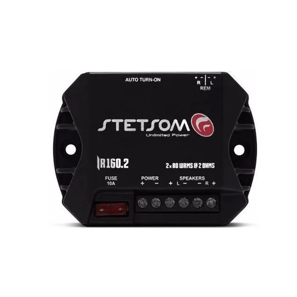 Modulo Stetsom Mini Ir160.2 Digital Som Automotivo Ir 160 2 Canais 160W Rms 1a Linha / 2757 ...