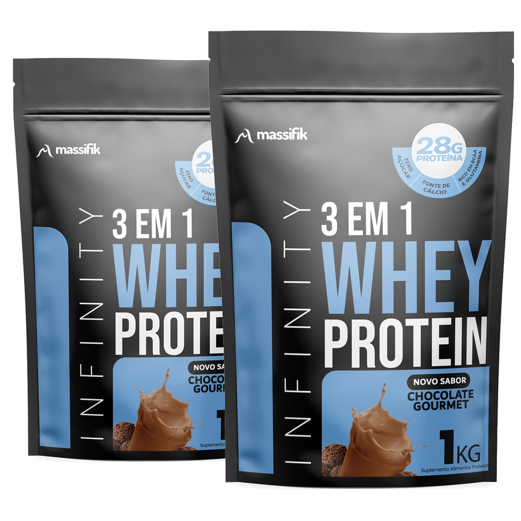 Whey Protein 3 em 1 Infinity - 2kg - Desconto no Preço