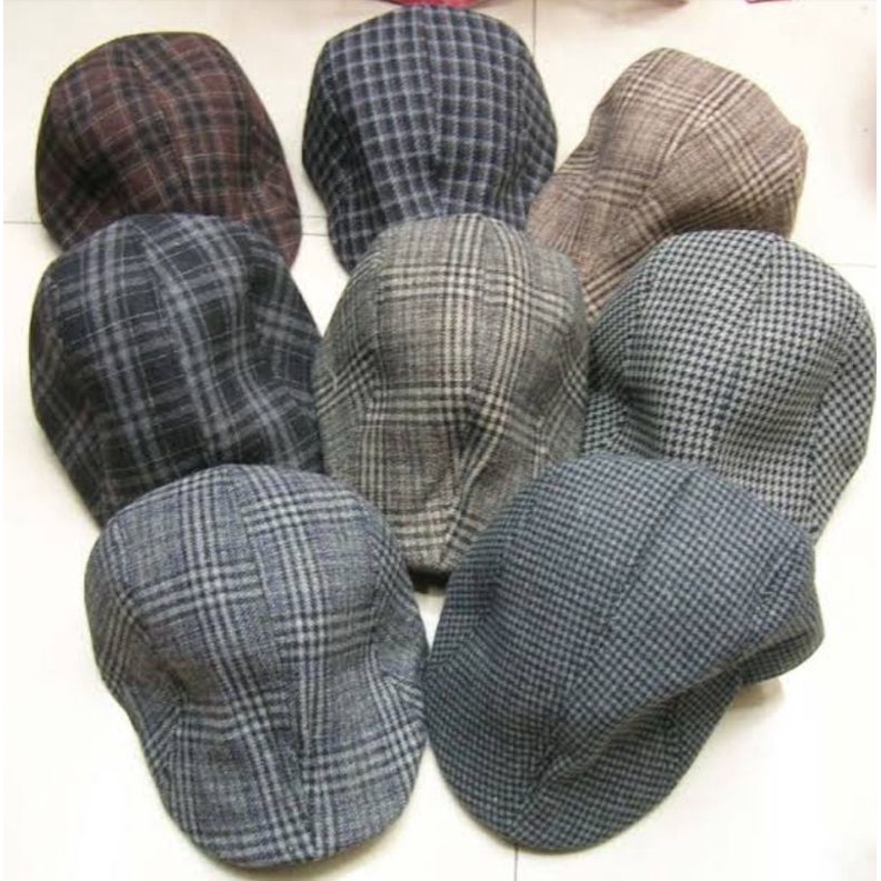 Boina boné masculino estilo italiano chapéu elegante para frio inverno ...
