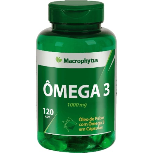 Omega 3 1000mg com 120 cápsulas | Shopee Brasil