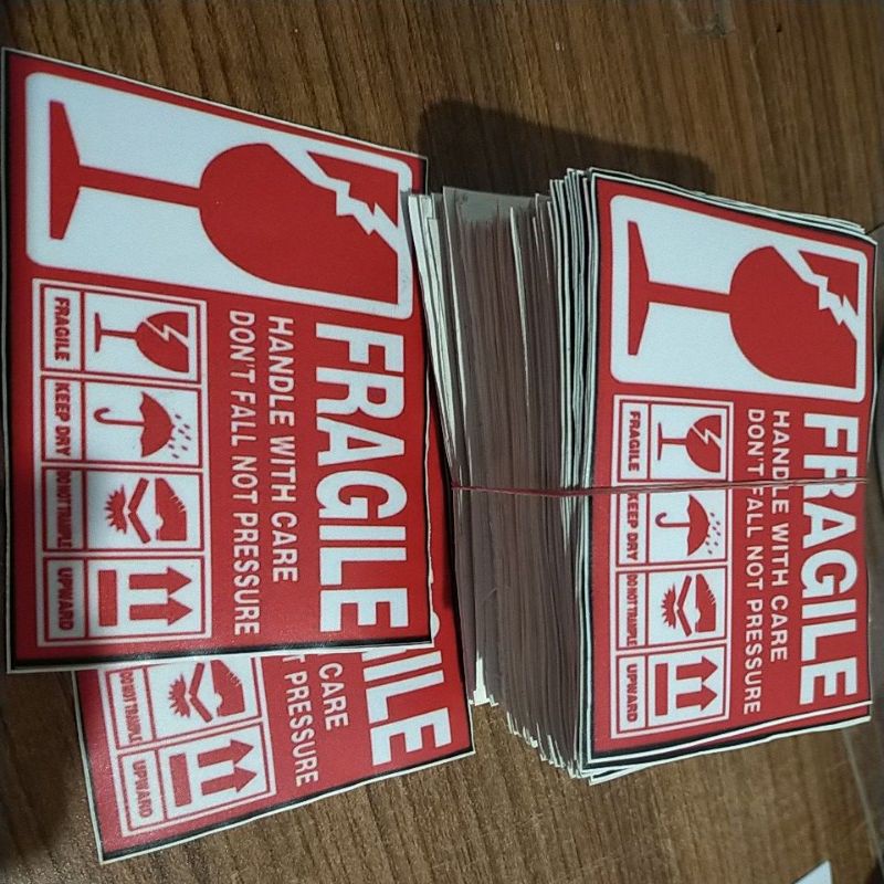 Adesivo Fragile | Shopee Brasil