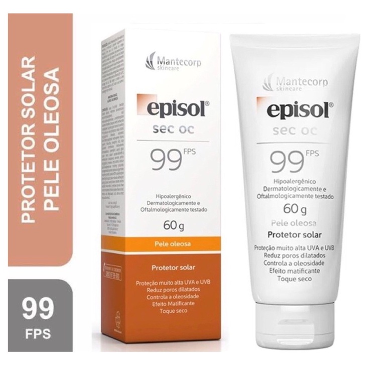 Episol Sec Oc Fps99 60g | Shopee Brasil