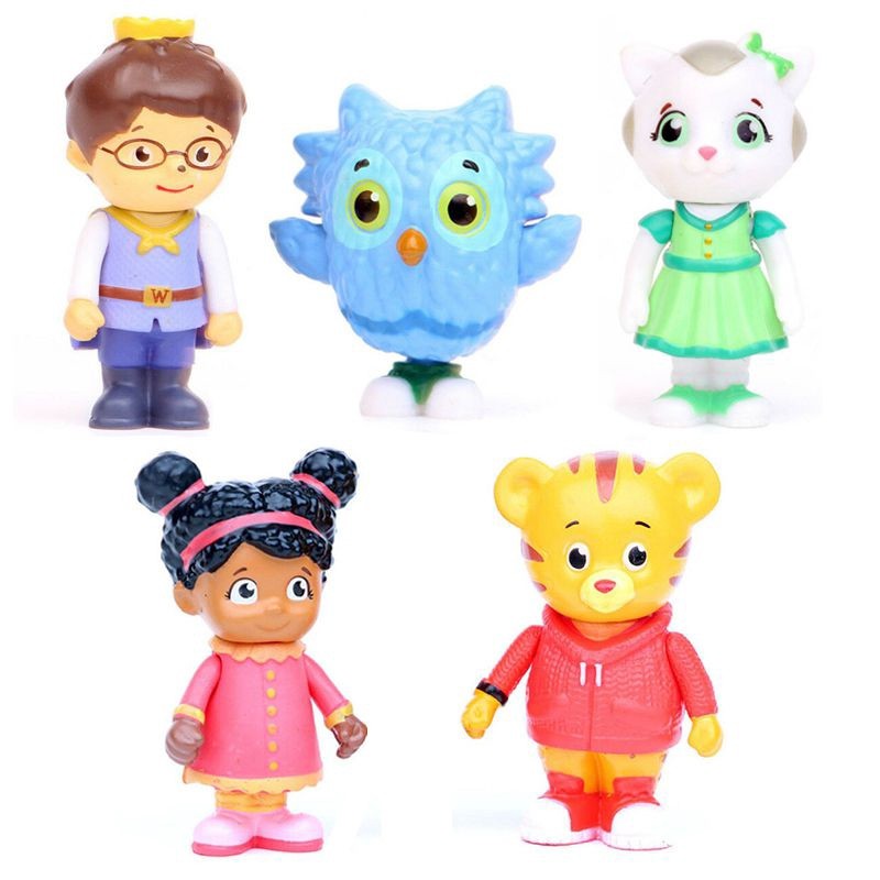 Boneco Daniel Tigres E Sua Turma Kit 5 Personagens | Shopee Brasil