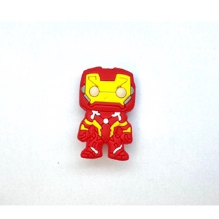 Pin/ Jibbitz/ Botons do Homem de Ferro e Power Rangers para Crocs ...