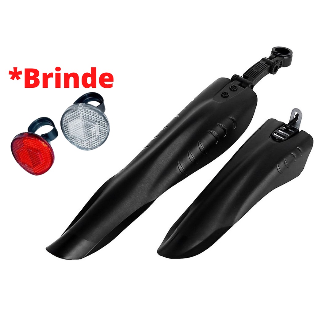 Paralamas Para Bike Par Para-lama Dianteiro e Traseiro - Para Barro Nylon Bicicleta Ciclismo Aro ...