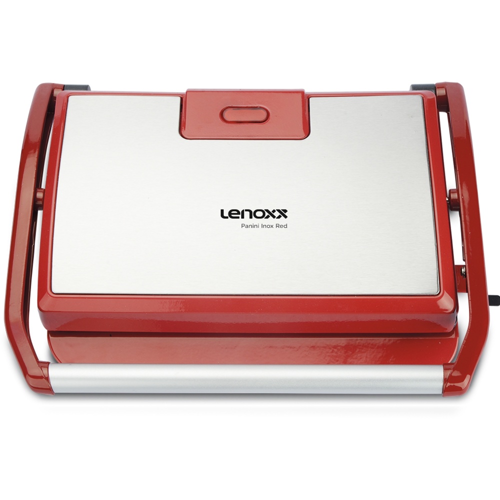 Grill Panini Inox Red Lenoxx PGR155 127V | Shopee Brasil