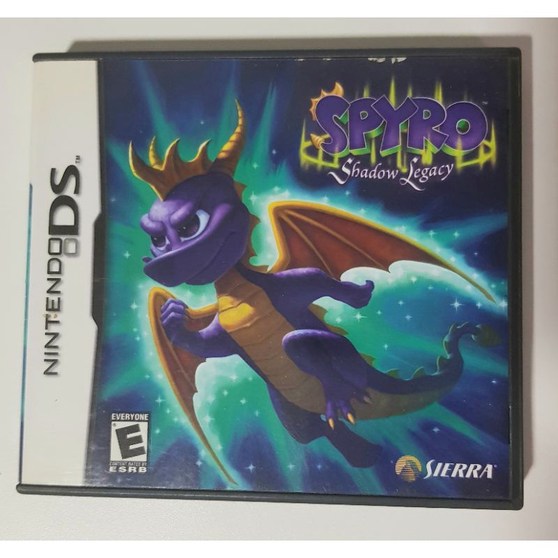 Spiro Shadow Legacy Game Fita do DS Original Americana | Shopee Brasil