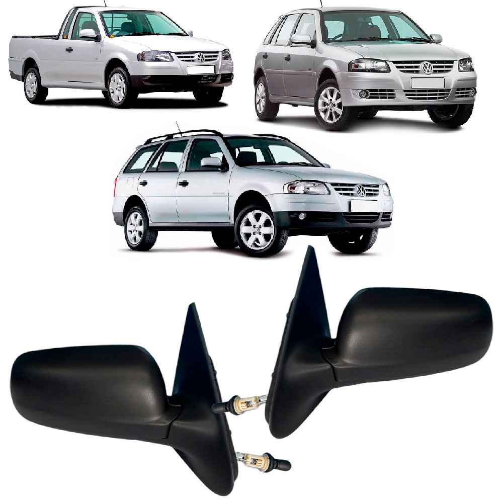 Retrovisor Gol Parati Saveiro G3 G4 Com Controle 4 Portas 1999/2008 ...