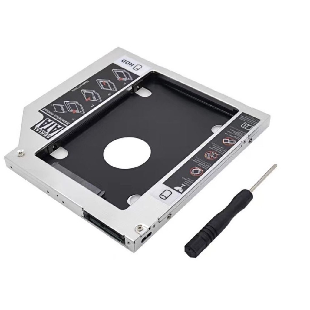 Adaptador Case Caddy 9,5mm ,Hd Ssd Sata 2.5 Gaveta Notebook - Corre Que ...