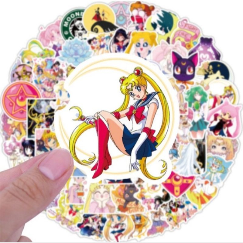 Adesivos Sailor Moon Shopee Brasil