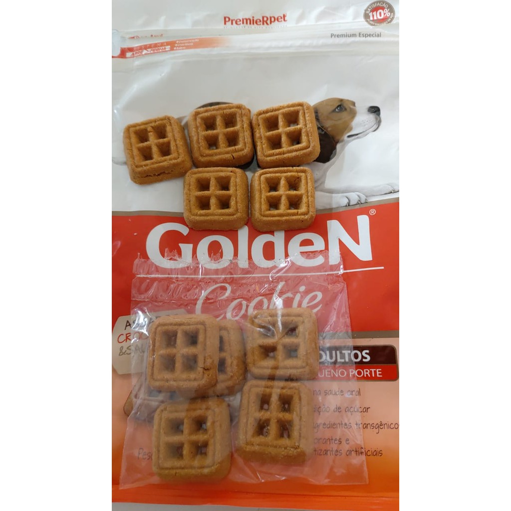 Biscoito Golden Cookie para Cães Adultos de Raças Pequenas (5 cookies ...