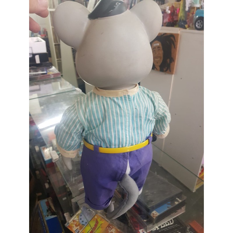 Boneco Ratinho Estrela antigo charutinho 1 | Shopee Brasil