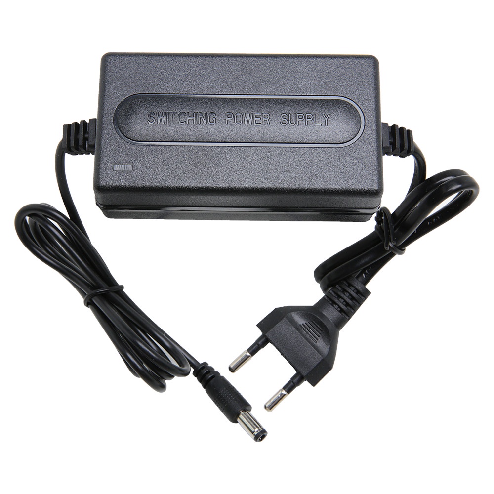 Fonte de Alimentação DC12V 2A Pino P4 Com Proteção Bi-Volt 110/220V ...