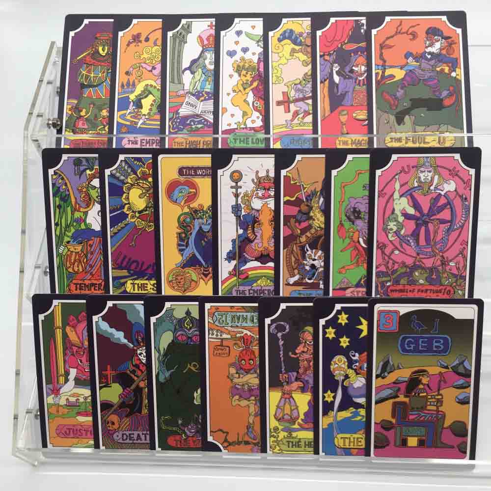 31 Pcs Cartão Anime Jojo Bizarre Adventure Cosplay Tarot - Escorrega o ...