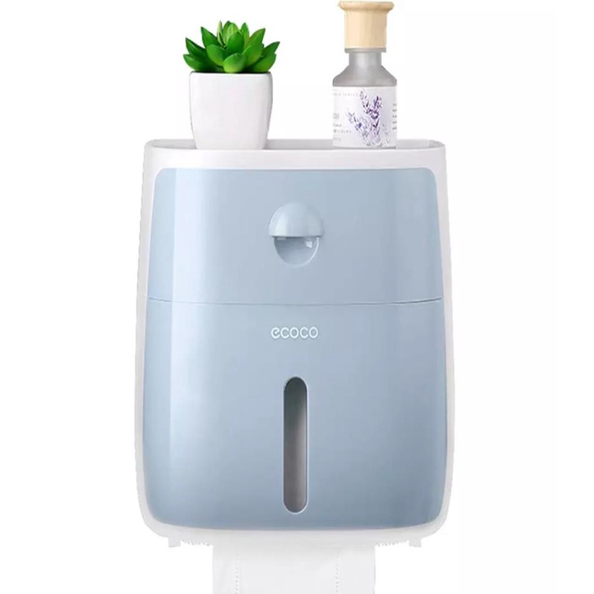 Suporte Porta Guardanapo Papel Higienico Parede Caixa E1805 | Shopee Brasil