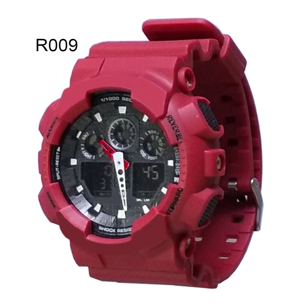 RELÓGIO MASCULINO GA-110 RESISTENTE A SHOCK E AGUA PARA HOMENS DE LUXO ...