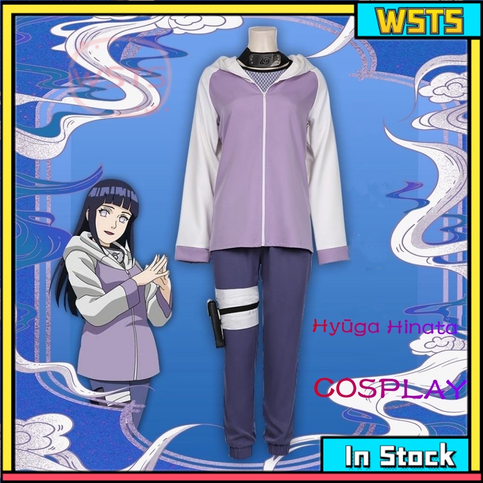 (Naruto : Shippuden) Hyuga Hinata cosplay Roupas anime RPG Suit ...