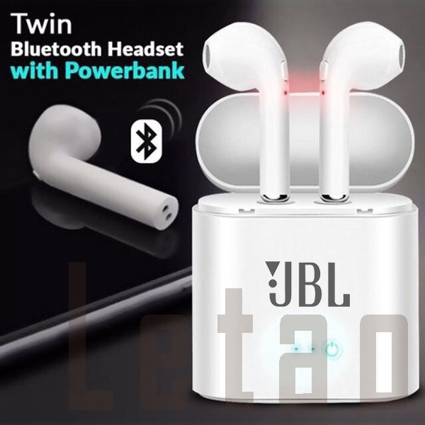 Fone De Ouvido Bluetooth Sem Fio JBL I7 Tws Mini Fone De Ouvido Menor Todos Os Com Microfone ...