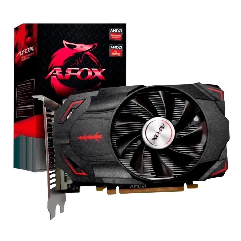 Placa de vídeo AMD Afox Radeon RX 500 Series RX 550 AFRX550-4096D5H3 ...