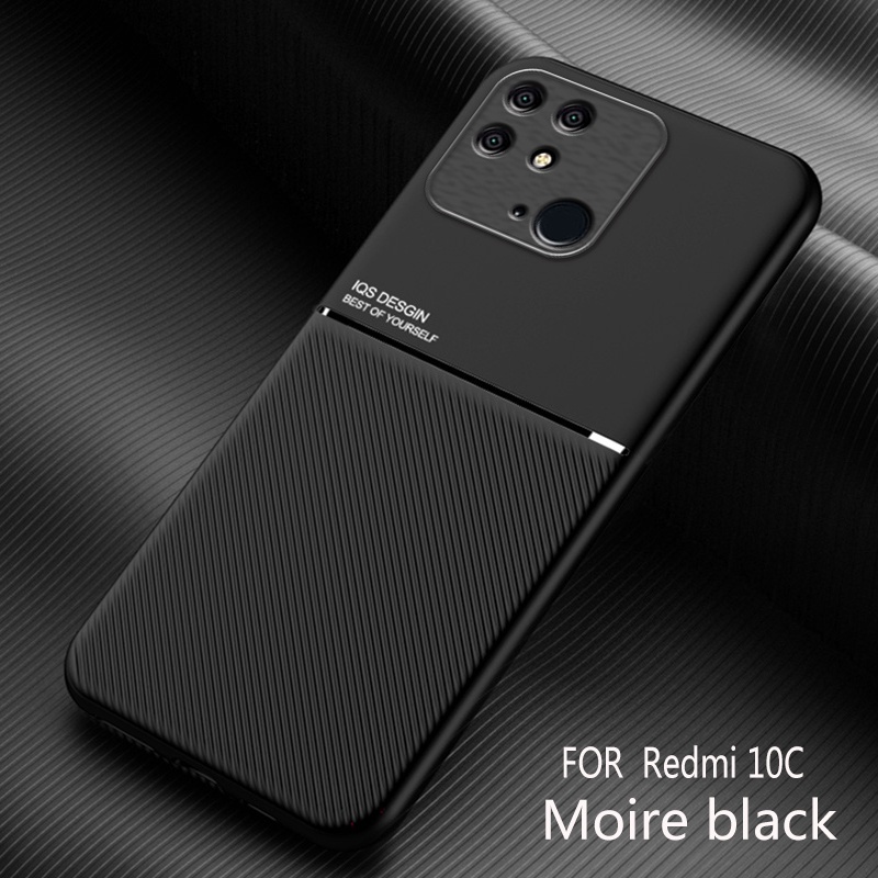 Capa De Celular De Luxo Em Couro Magnética Para Xiaomi Redmi 10C/10A ...