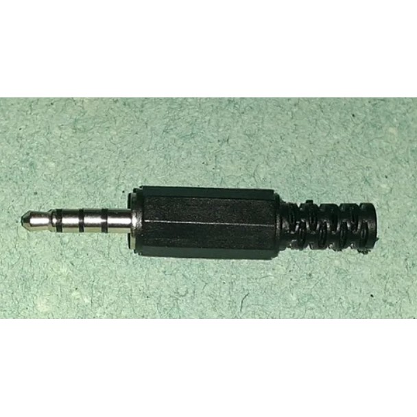 Kit Com 4 Plug P2 4 Polos P3 - 4 Vias - Plastico | Shopee Brasil