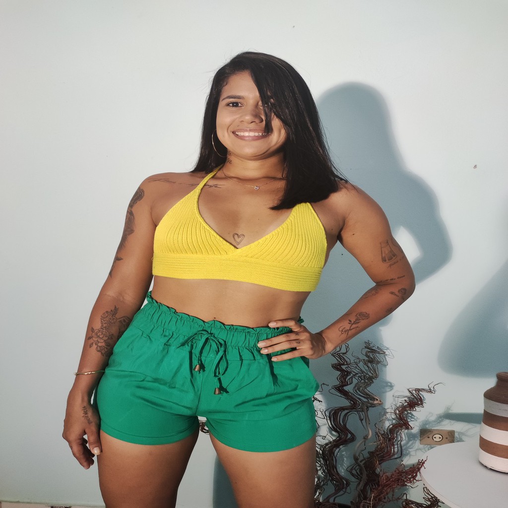 Cropped Feminino | Shopee Brasil