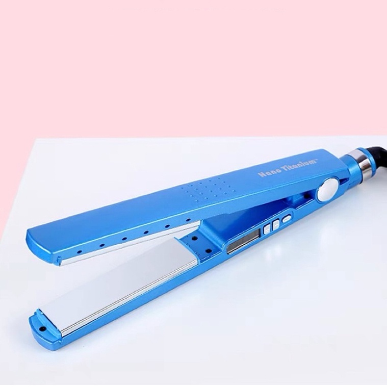 Prancha Chapinha de Cabelo Bivolt 110V/220V Nano Titanium | Shopee Brasil