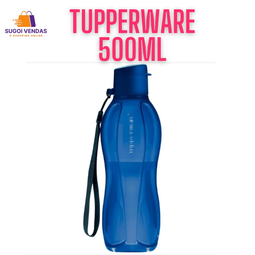GARRAFA ORIGINAL TUPPERWARE Tapoer Tapuer ECO PLUS 500ml | Shopee Brasil