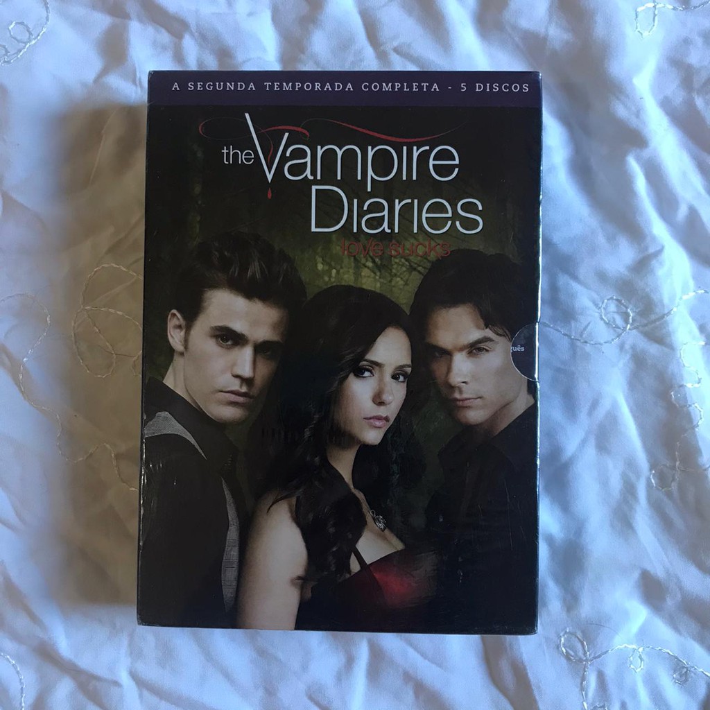 The Vampire Diaries - 2 (Segunda) Temporada DVD LACRADO | Shopee Brasil
