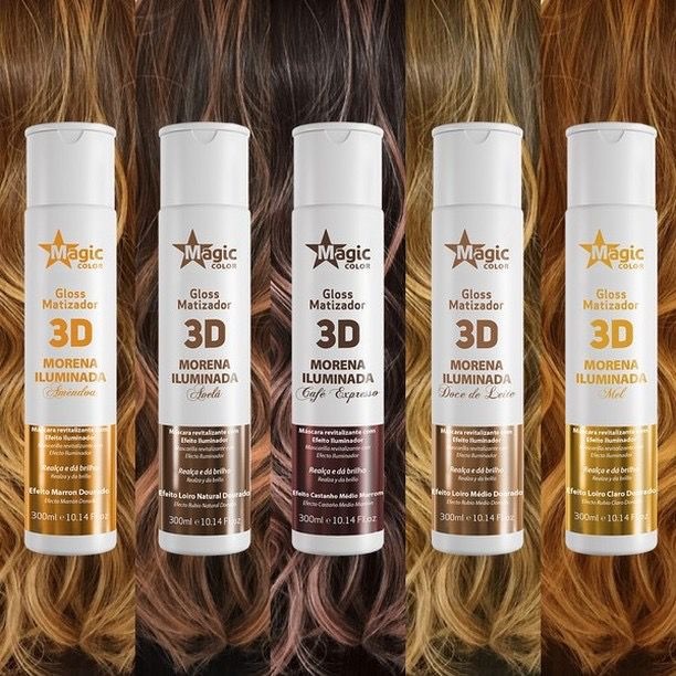 Magic Color Matizadores Morena Iluminada 300ml | Shopee Brasil