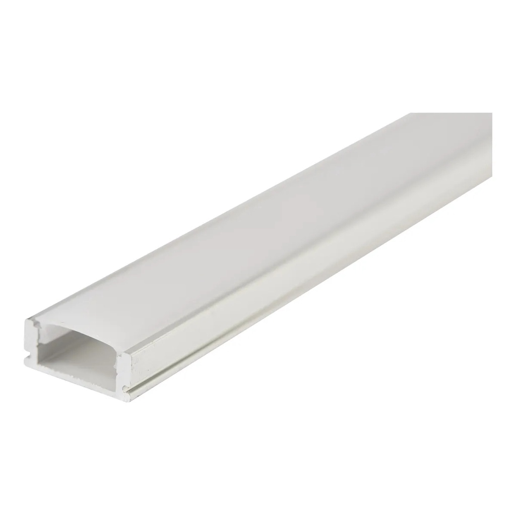 Perfil Alumínio Led Slim Sobrepor Para Fita Led 1 Metro | Shopee Brasil
