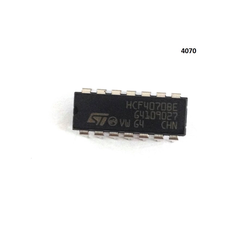 Circuito Integrado CMOS 4070 4 Exclusive Or 2 Entradas CMOS 9 | Shopee ...