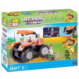 Trator Blocos para Montar 160 peças Cobi | Shopee Brasil