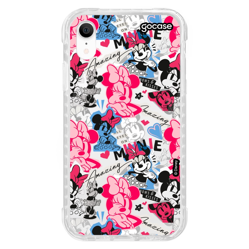 Capa Capinha Anti impacto Gocase para iPhone - Minnie Minnie Amazing ...