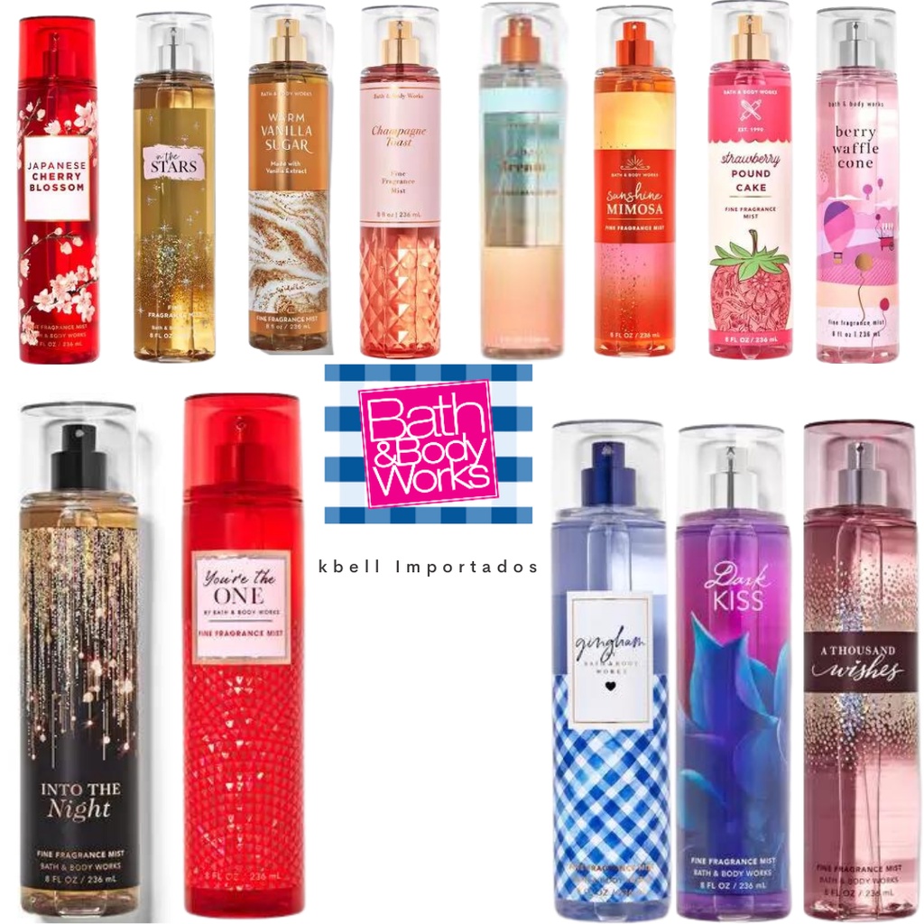 Body Splash Corporal Colonia Bath And Body Works 236ml Original ...