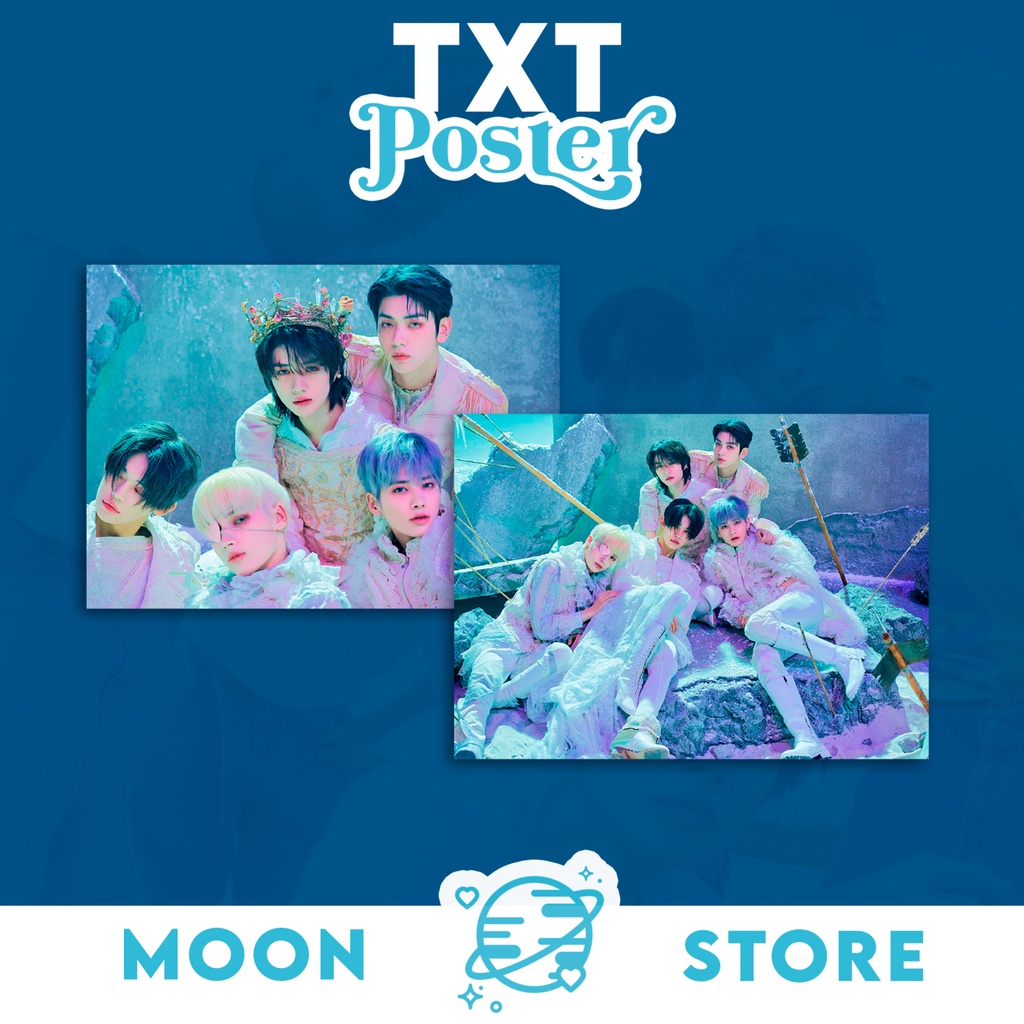 TXT - Poster Freeze | Shopee Brasil