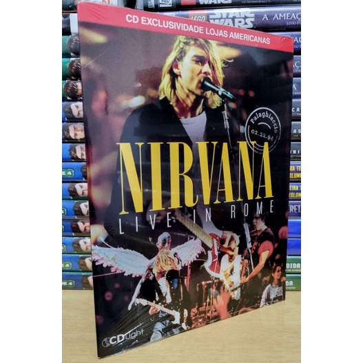 CD Nirvana - Live In Rome | Shopee Brasil