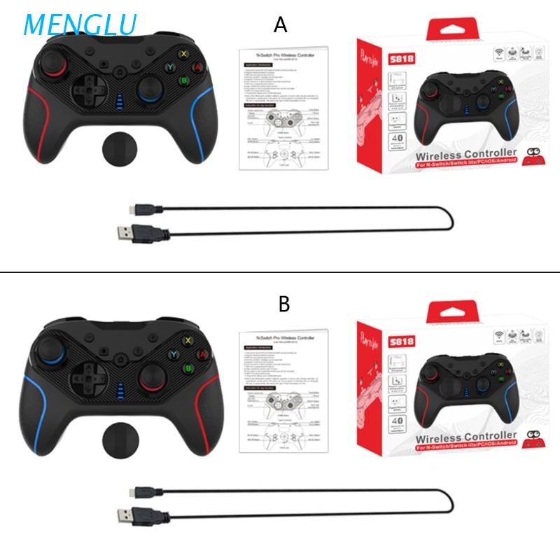 MENG Wireless Pro Controller for NS Switch Pro Remote Gamepad with ...