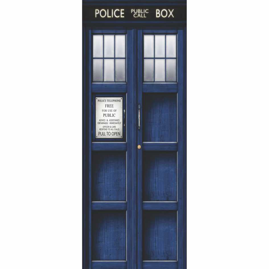 Tardis Door Decal