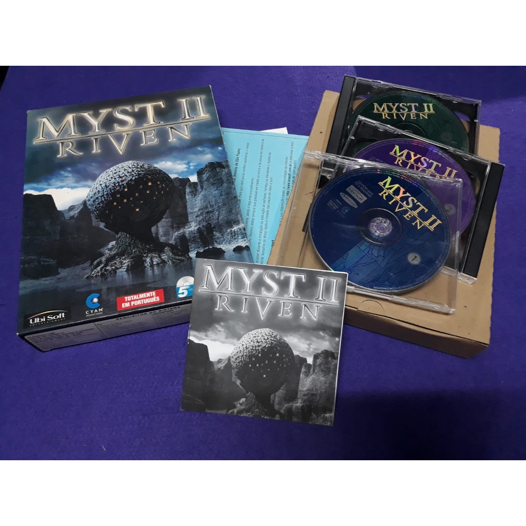 Jogo Myst Ii Riven Completo Original Para Pc | Shopee Brasil
