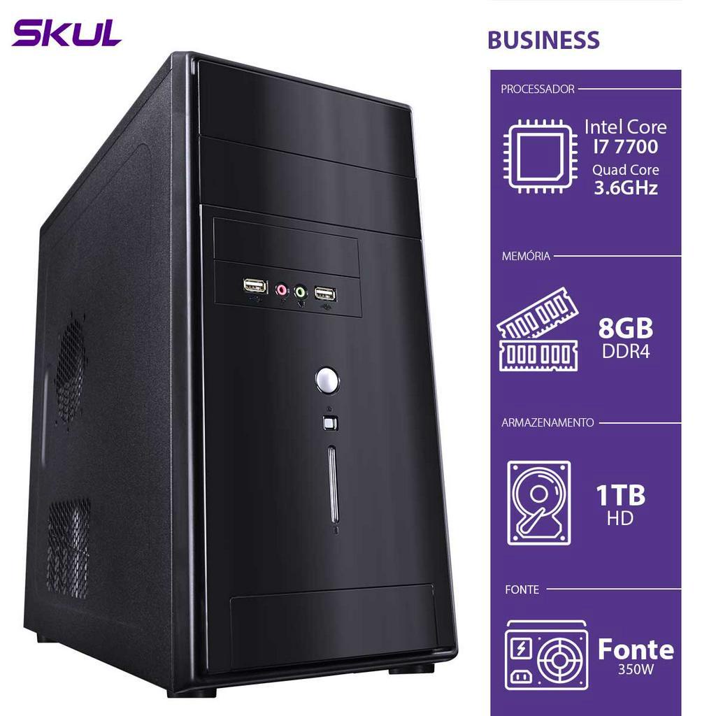 Computador Business B700 - I7-7700 3.6GHZ 8GB DDR4 HD 1TB HDMI/VGA ...