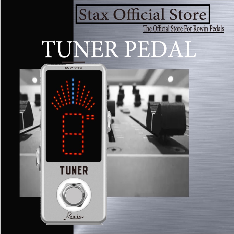 Rowin LT-910 Pedais De Afinador Elétrico De Guitarra De Alta Precisão ...