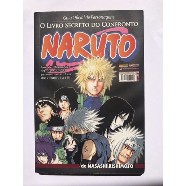Databook Naruto - O Livro Secreto Do Confronto | Shopee Brasil