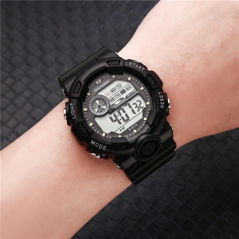 Relogio Masculino Luxo Digital De Pulso A Prova D Água Eletrônico Esportivo Original ...