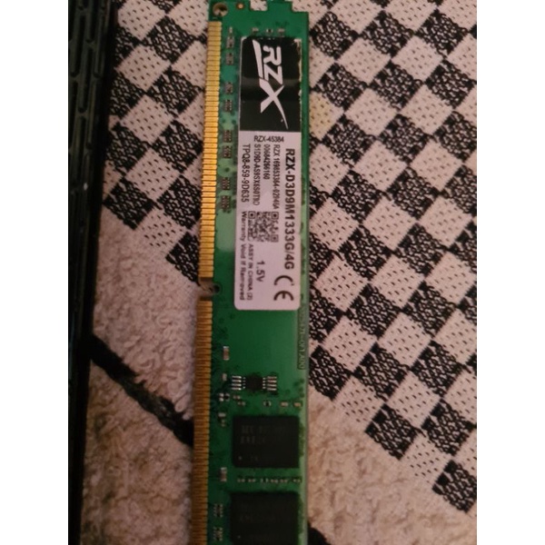 MEMORIA RZX DDR3 GAMER 4GB | Shopee Brasil