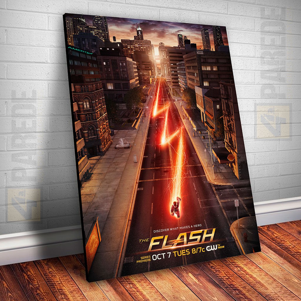 Placa decorativa Series The Flash - #S012 | Shopee Brasil