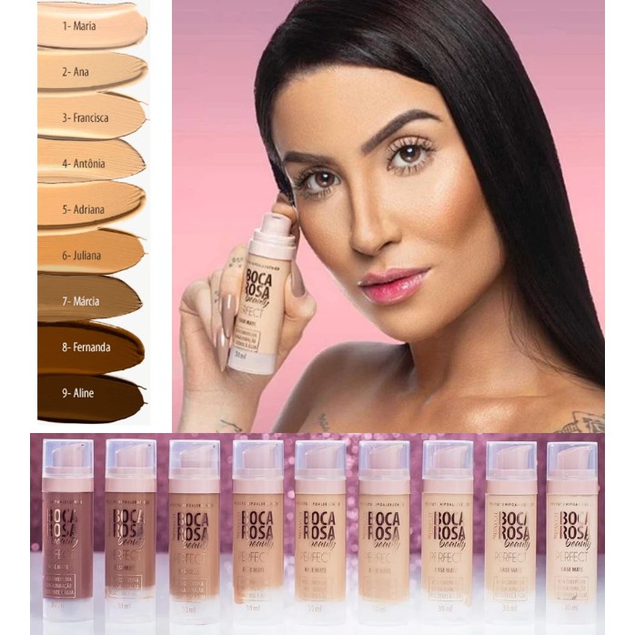 Boca Rosa Base Matte Liquida by Payot Original | Shopee Brasil